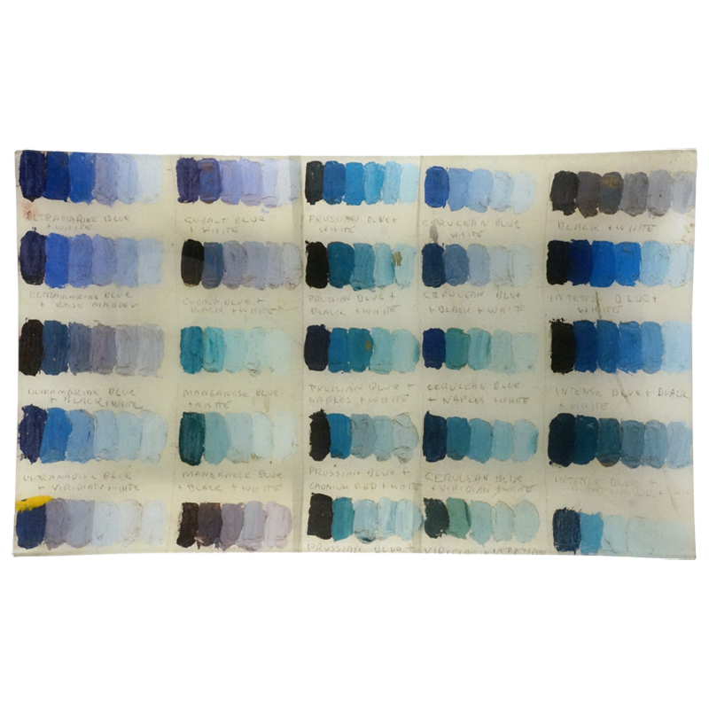 Blue Tones (Painter's Studio)