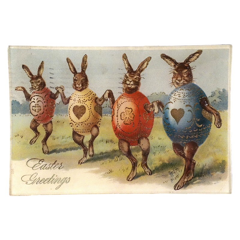 Easter Rabbits (Hearts & Spades)