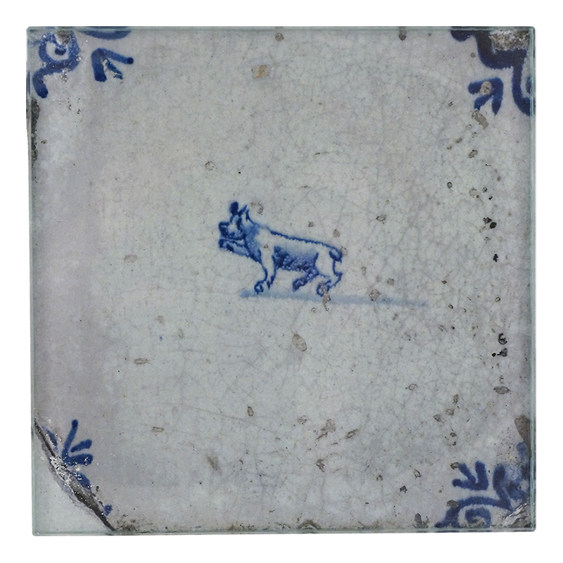 Delft Tiles - Dog