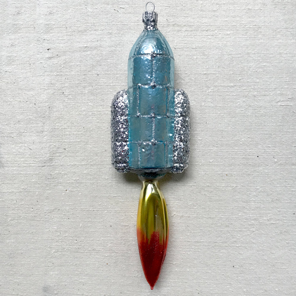Rocket Ship Ornament