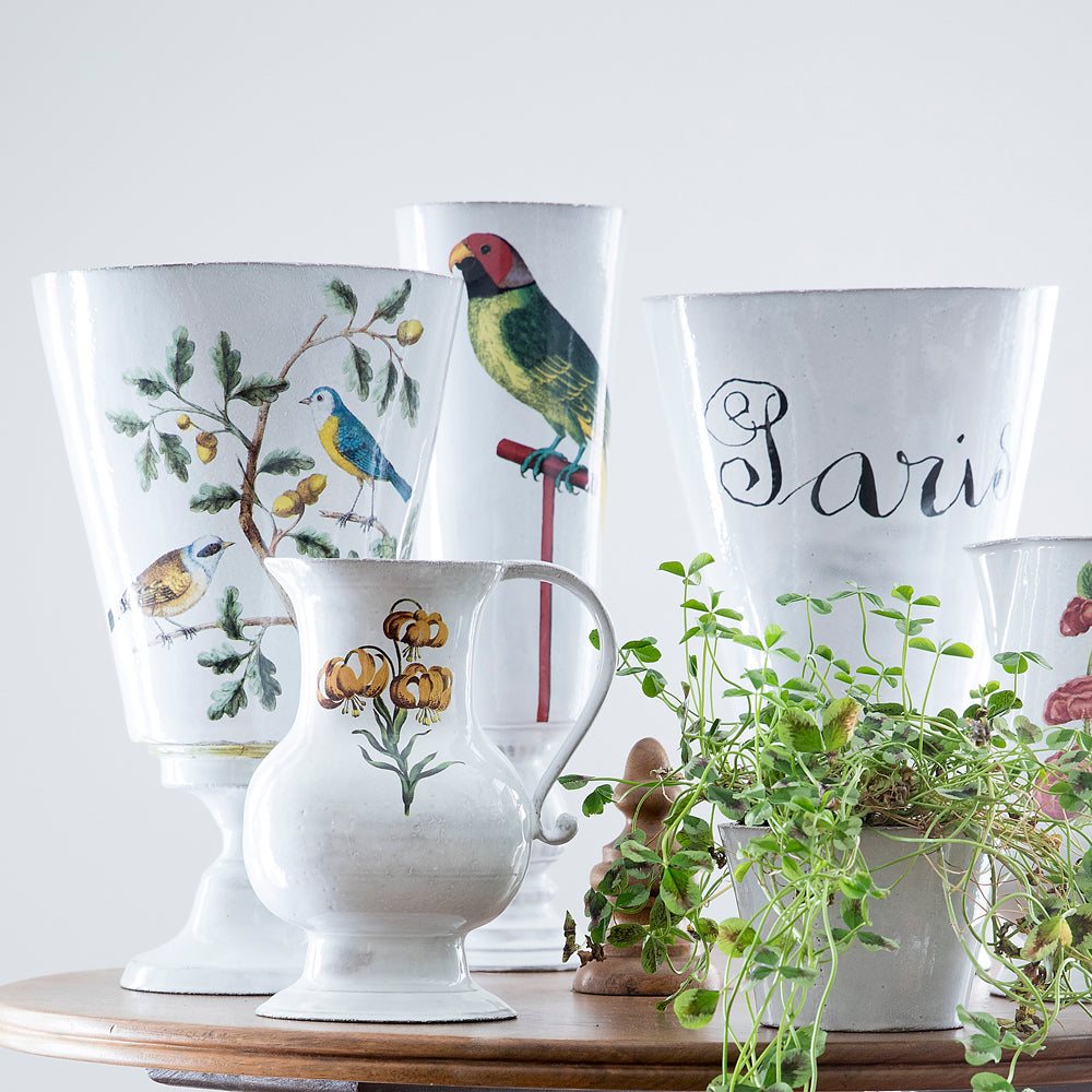 Bengal Parrot Vase